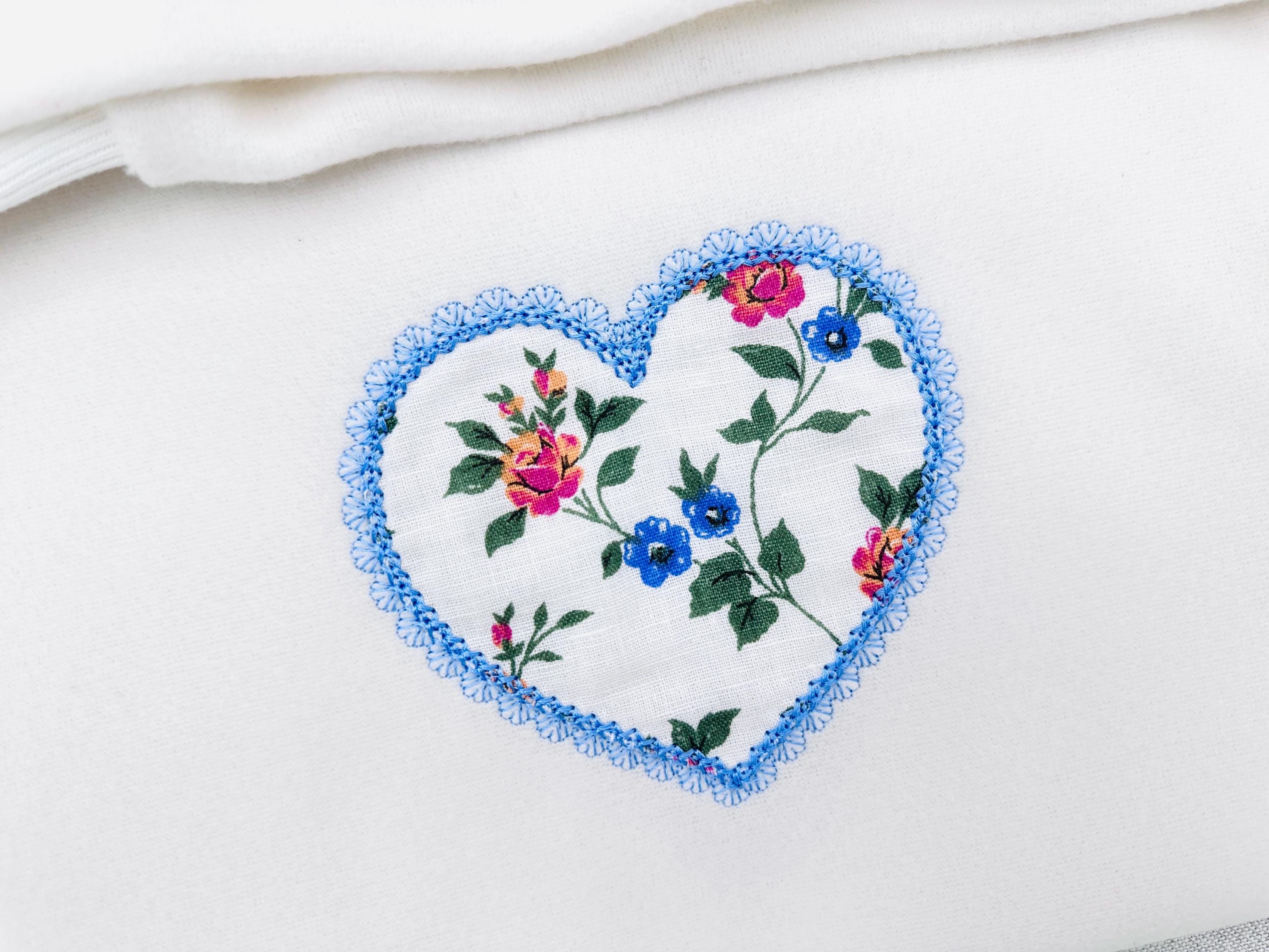 Delicate Lace Edge Heart Applique Embroidery Design – Artapli designs