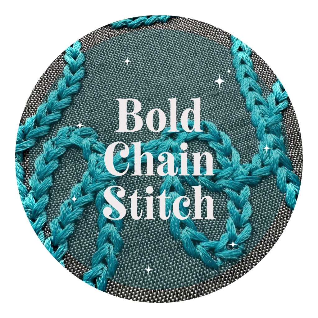 Bold Chain Stitch – Artapli designs
