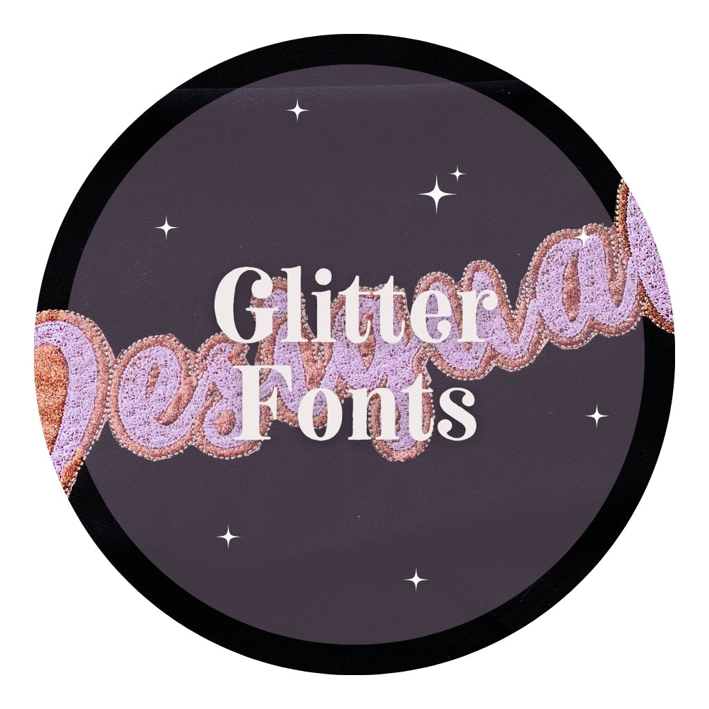 Glitter Fonts – Artapli designs