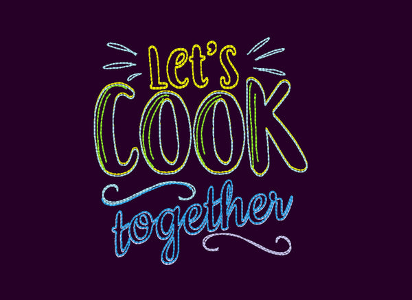 Kitchen lovely quotes - 6 designs pack, machine embroidery designs ...