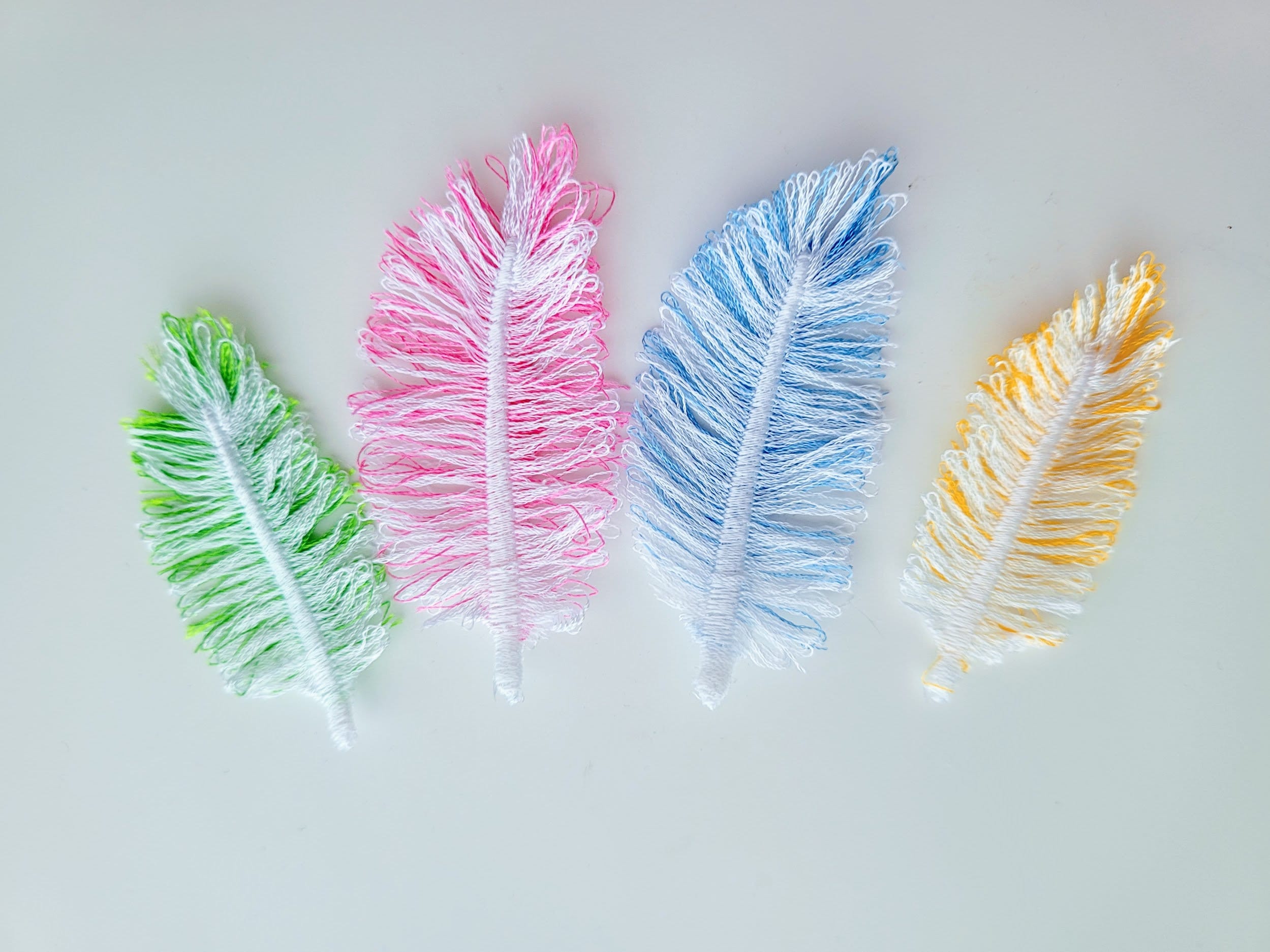 FSL Lace Feathers fringed feather machine embroidery designs assorted ...