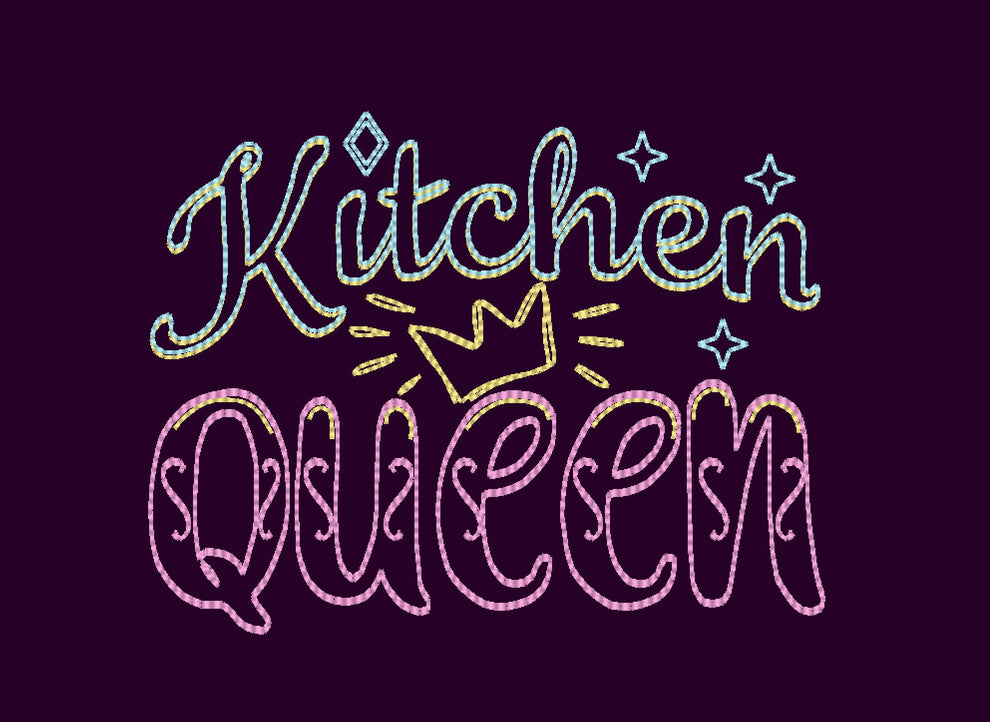Kitchen lovely quotes - 6 designs pack, machine embroidery designs ...