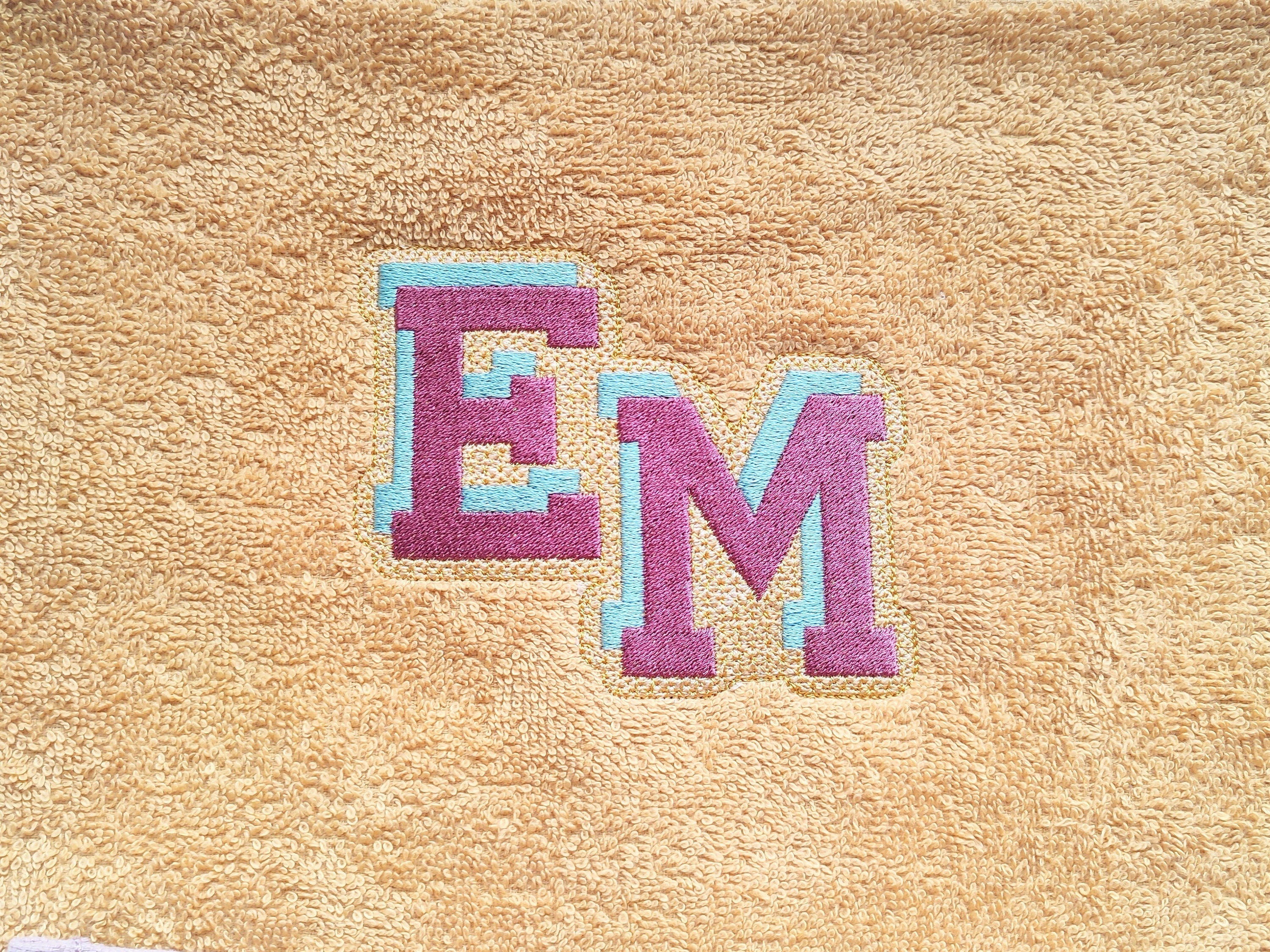 Block type Shadow Font fill stitch machine embroidery designs assorted ...