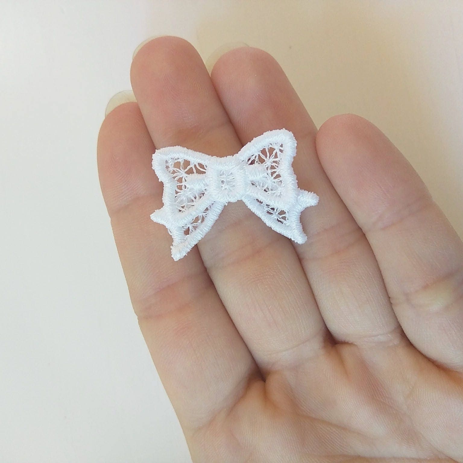 Little Princess Micro 3D bow FSL Freestanding lace micro bow free ...