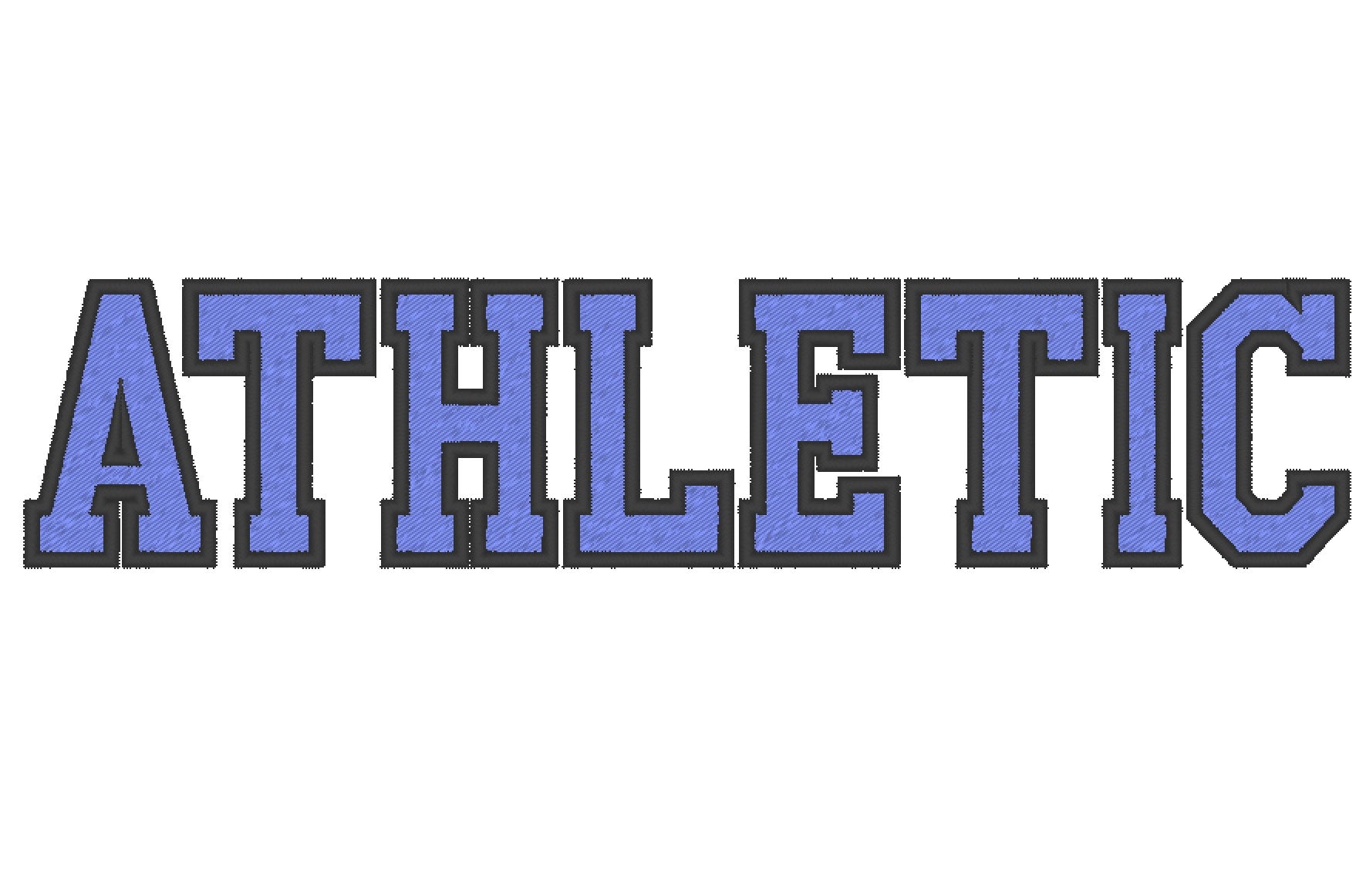 Varsity Collegiate, Collegiate block type Font machine embroidery ...