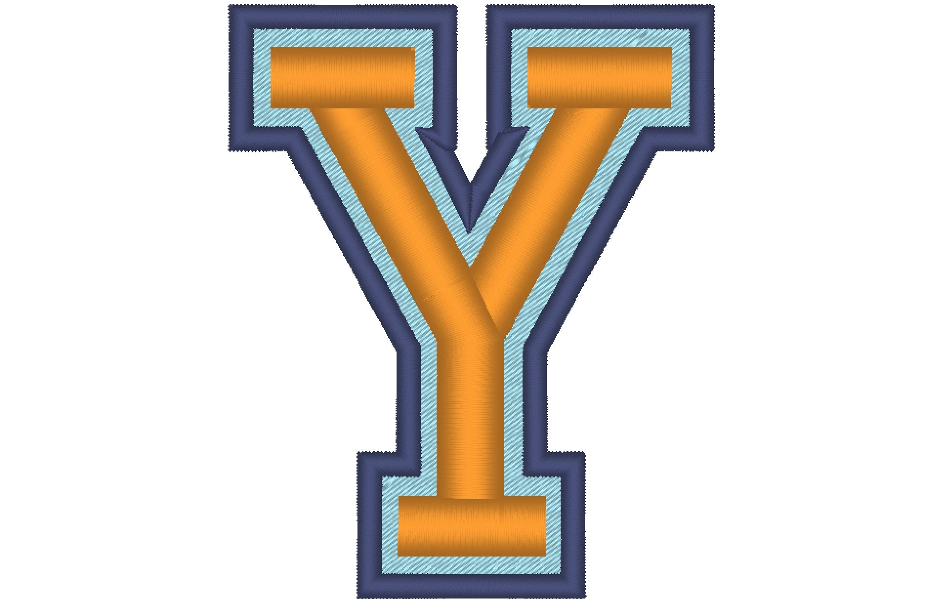 Varsity Collegiate, Collegiate block type Font machine embroidery ...