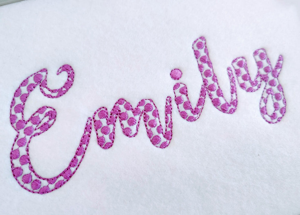 Polka Dot Font Minnie – Artapli designs