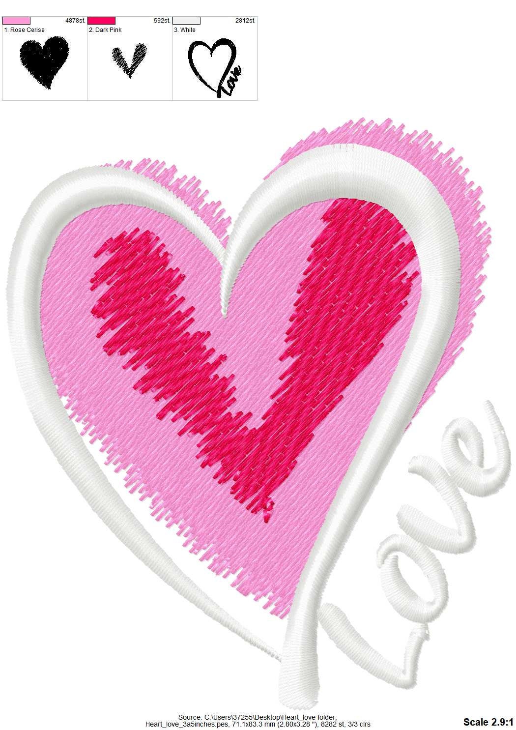 Heart Embellishment 2 types – Artapli designs