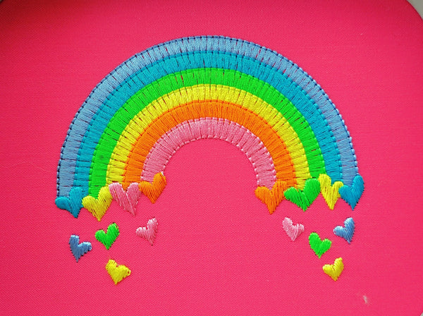 Rainbow Fill Stitch – Artapli designs
