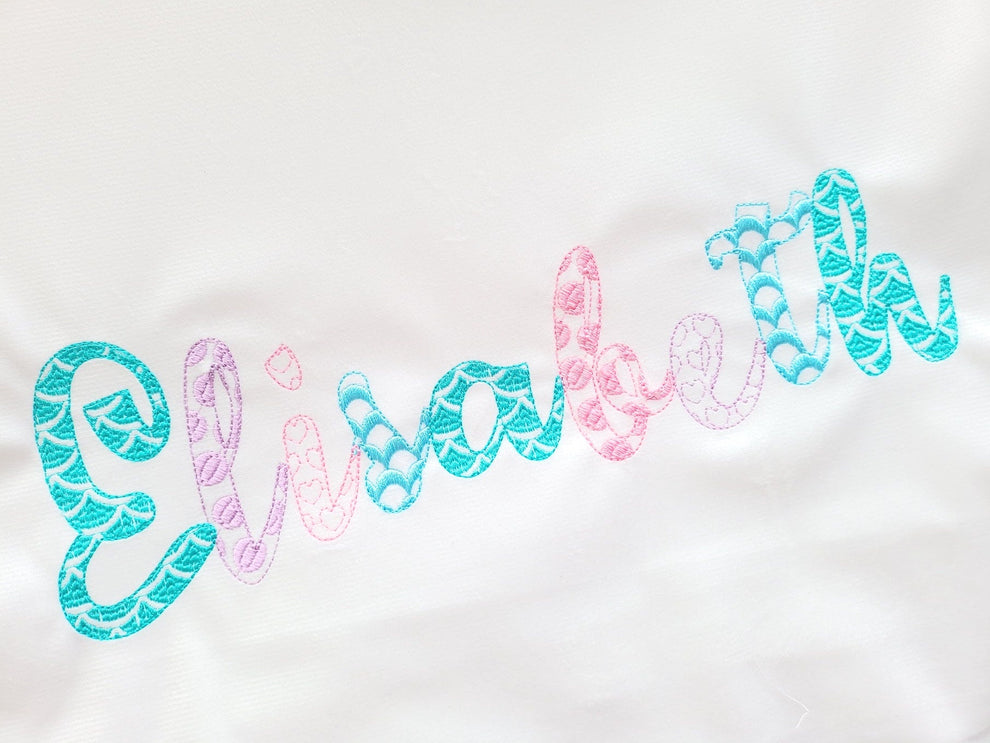 Set of 4 Fonts Mermaid, Hearts, Scallop and Polka Dot – Artapli designs