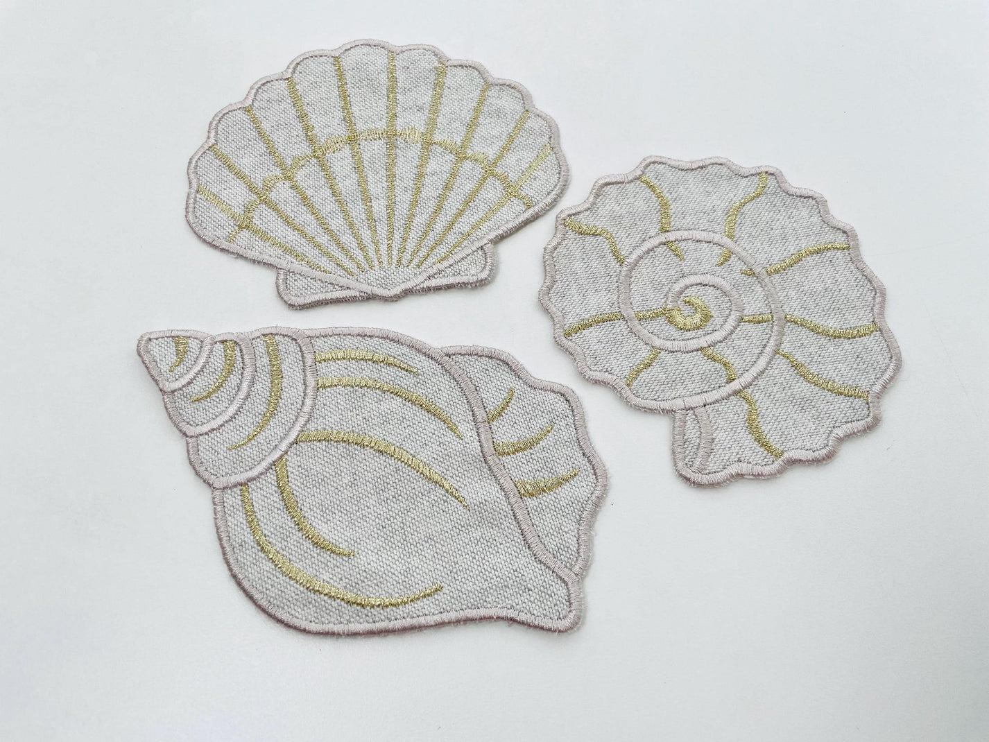 Gorgeous Shell Shape Napkin Set of 3 – Artapli designs
