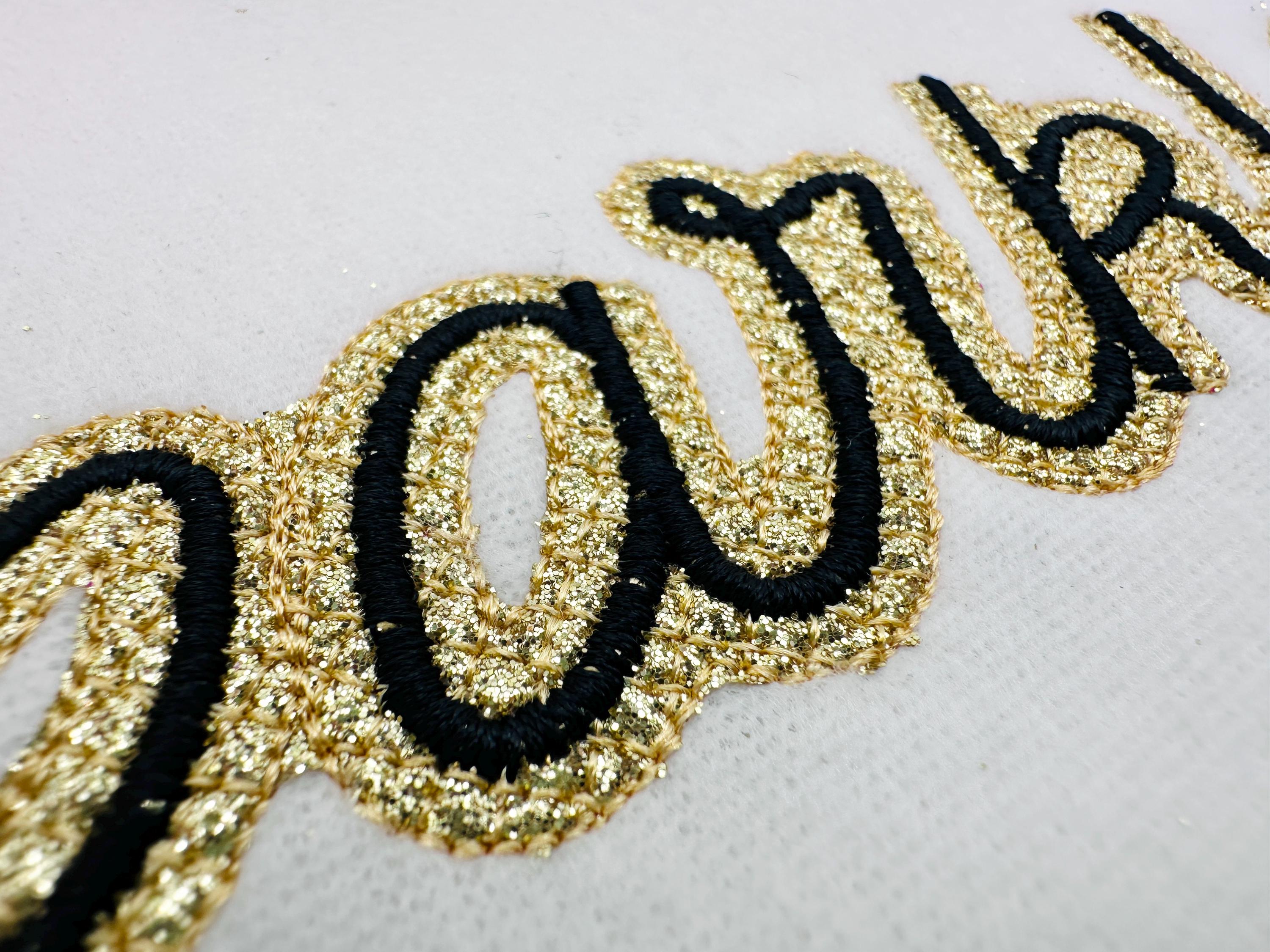 Glitter HTV Vinyl Script Font – Artapli designs