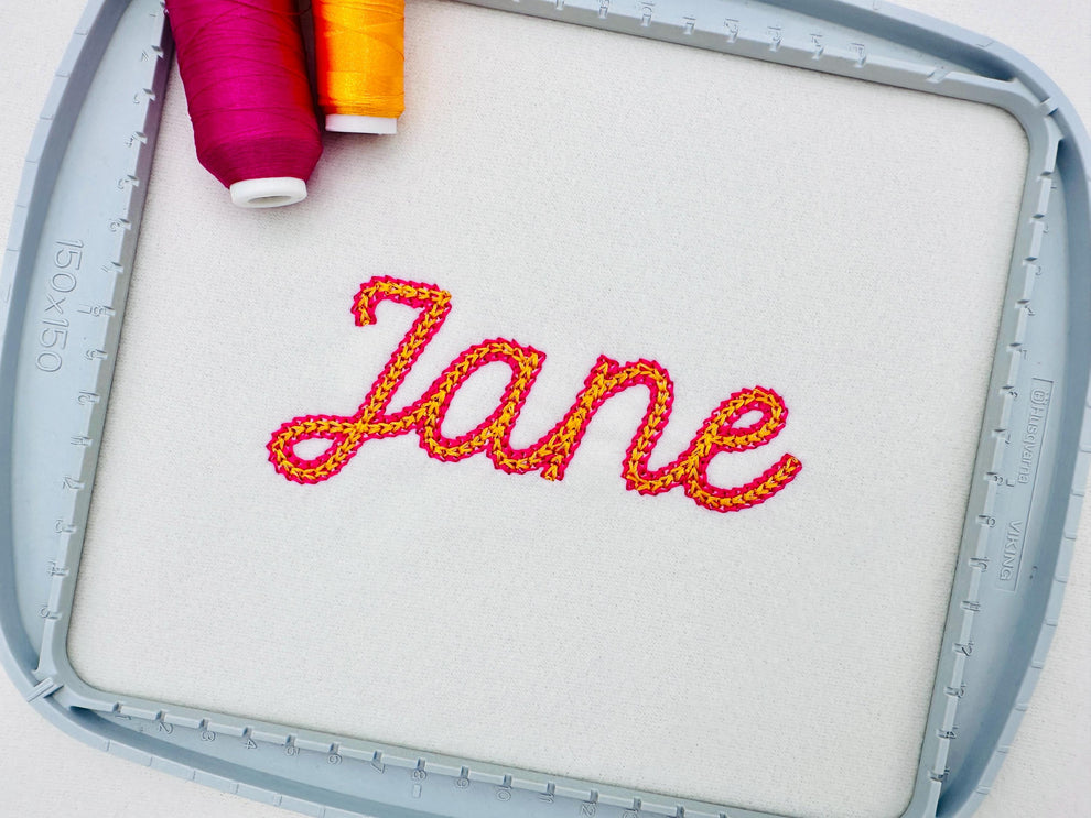 2 Color Font Chain Grace – Artapli designs