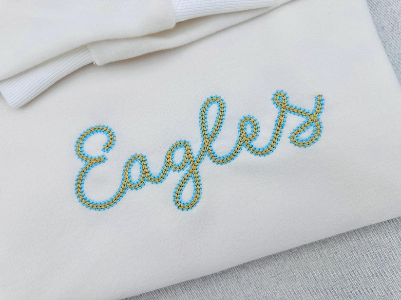 2 Color Chain Font Buckeye – Artapli designs
