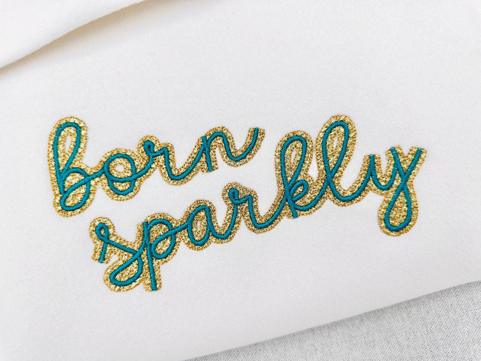 HTV Glitter Vinyl Satin Stitch Font – Artapli designs
