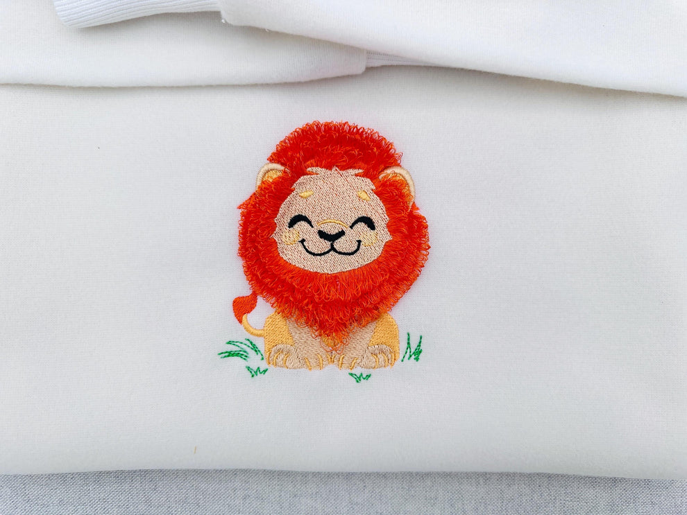 Fringed Fluffy Baby Lion – Artapli designs
