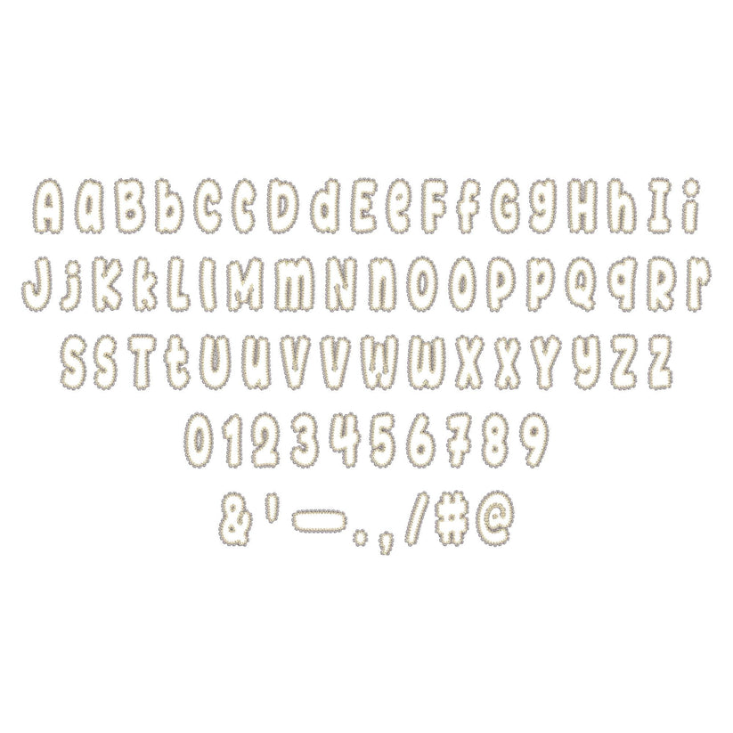 Lace Edge Applique Font Nana – Artapli designs