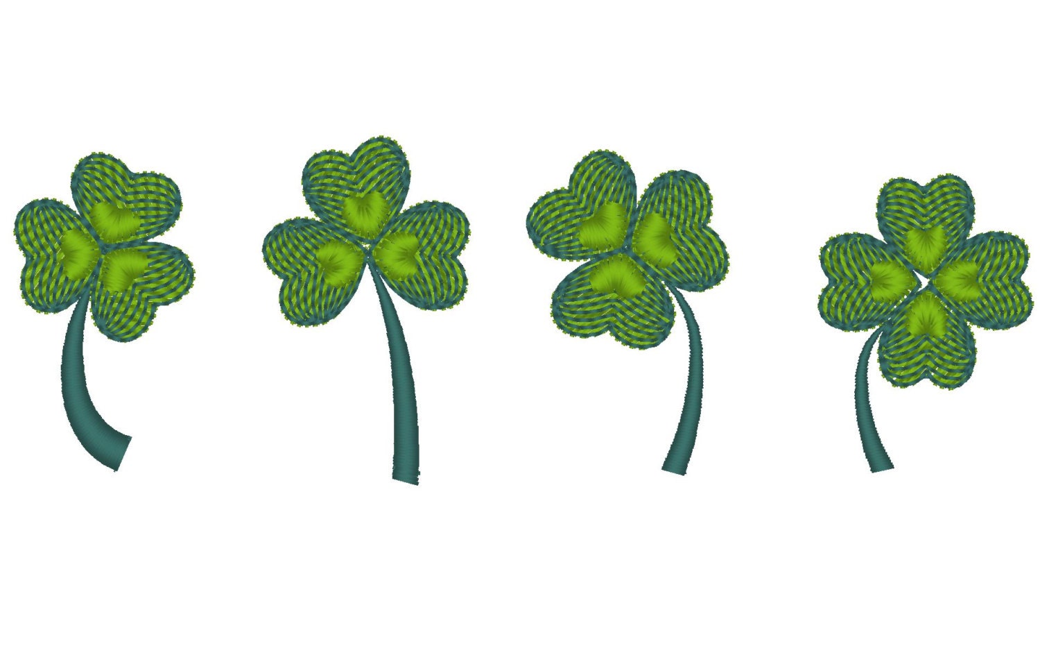 Clover - machine embroidery designs, many sizes INSTANT DOWNLOAD ...